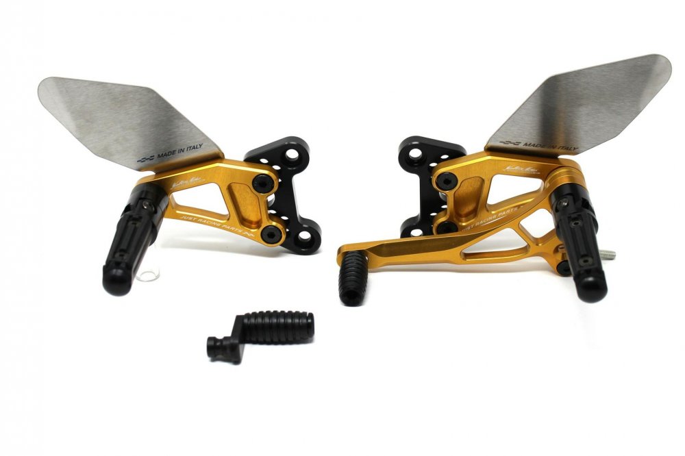 VALTER MOTO T2.5 ADJ REARSETS RSV1000 04-08 / TUONO 04-08 IN GOLD | PDQ ...